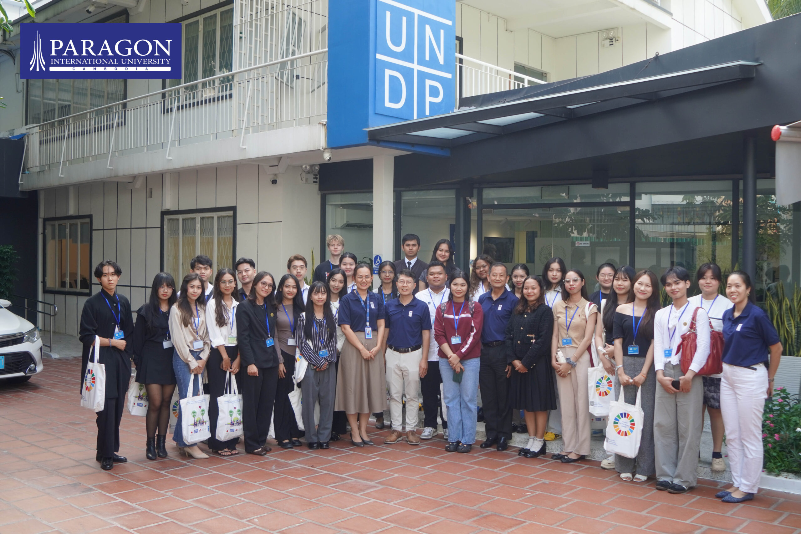 Educational Site Visit to UNDP Cambodia! - Paragon International University