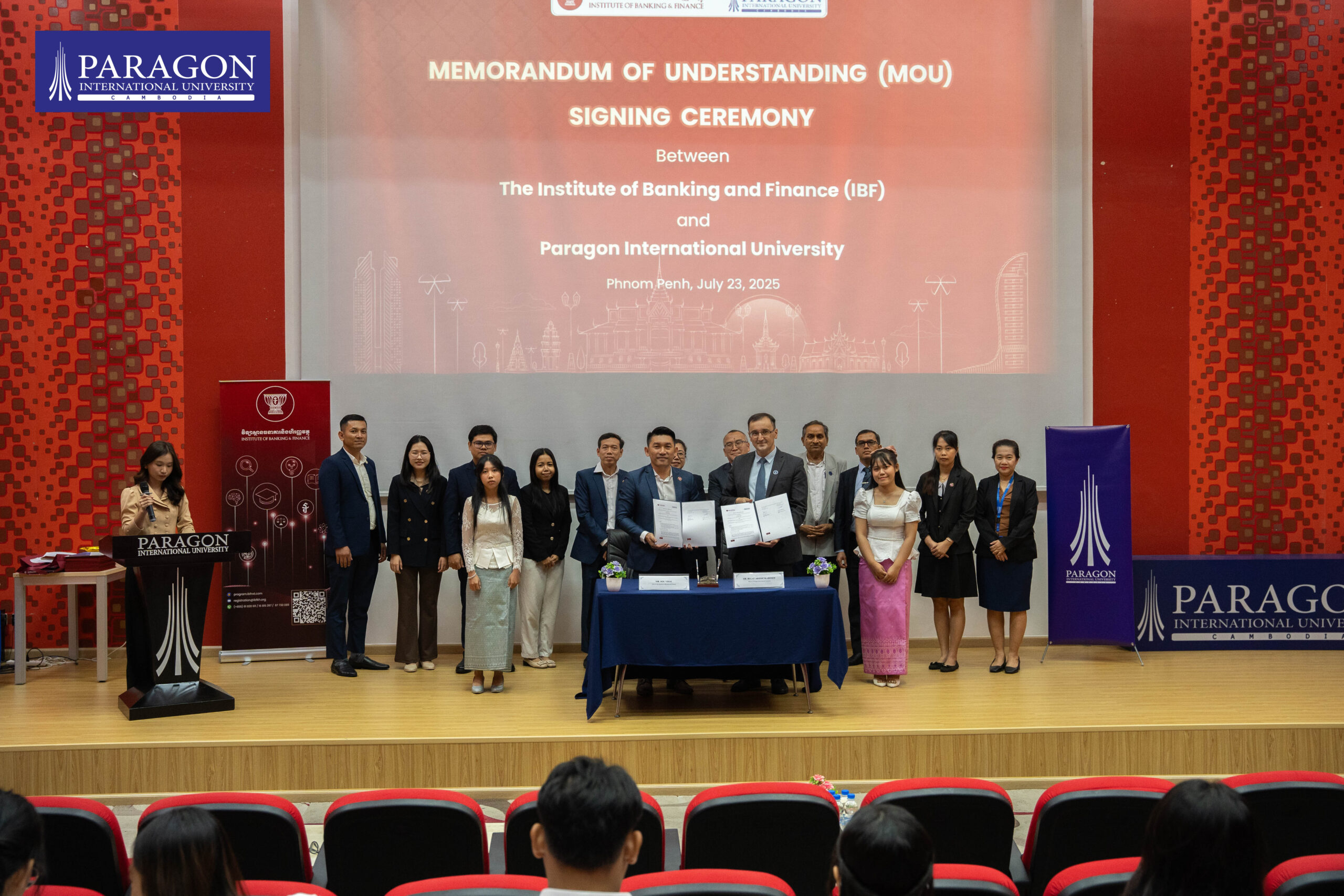 Paragon International University Renews MoU with The Institute of ...